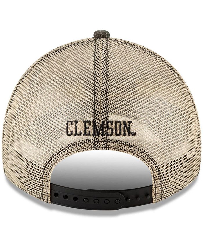 New Era Men's Camo Clemson Tigers Honor Trucker 9TWENTY Snapback Hat ...