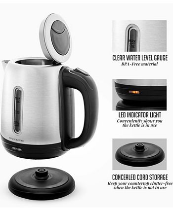 OVENTE Electric Kettle, Stainless Steel - Macy's