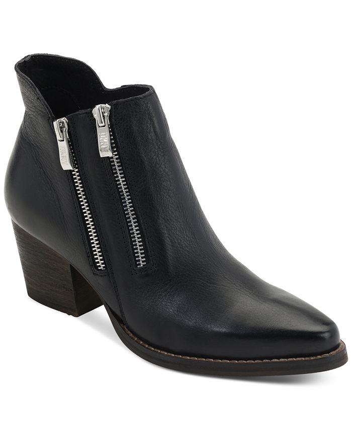 DKNY Women's Kieran Double-Zip Booties - Macy's