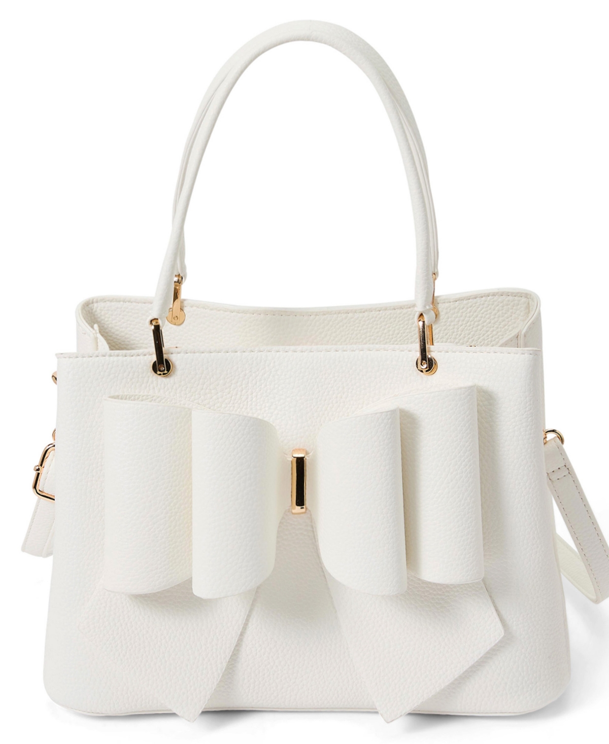 Click here for Womens Jenna Triple Compartment Bowtie Satchel Bag... prices