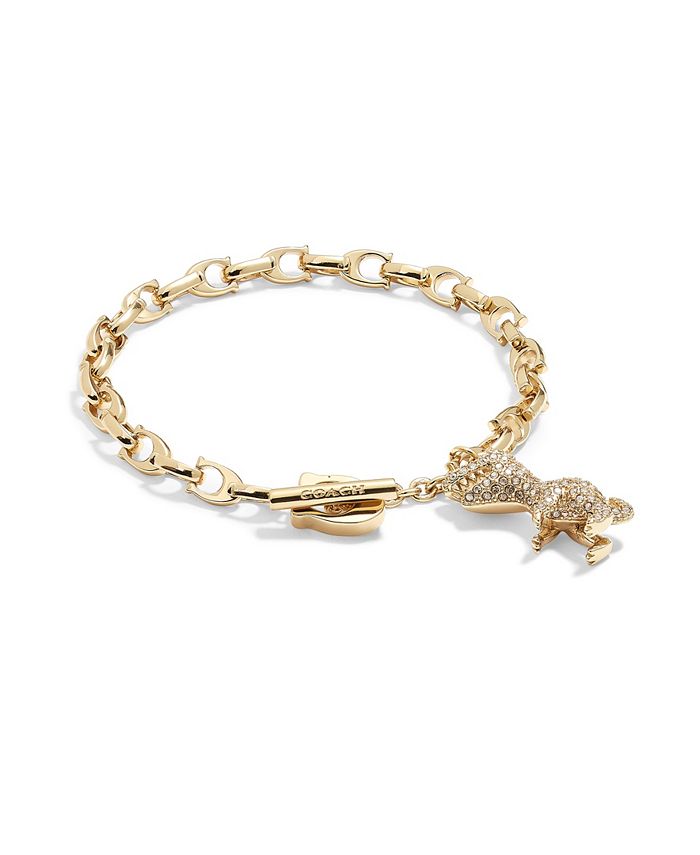 COACH Rexy Charm Bracelet - Macy's