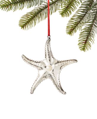 Holiday Lane Seaside Plastic Starfish Ornament, Exclusively at Macy's ...