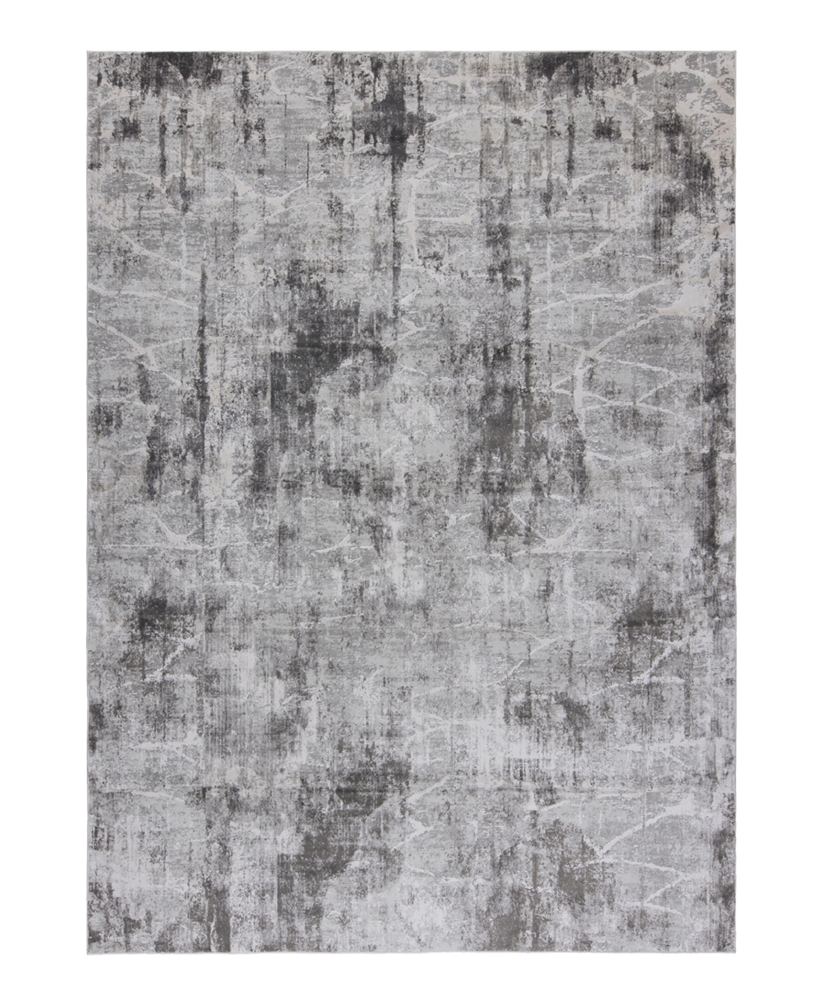 Click here for Mink Home Alloy All342 3 x 5 Area Rug - Silver-Ton... prices