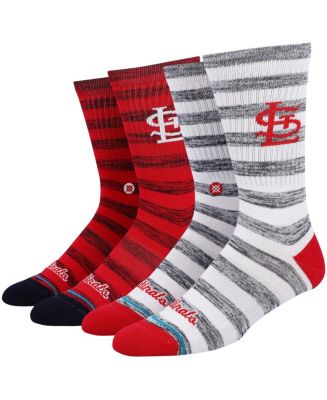 Men's Stance St. Louis Cardinals 2-Pack Twist Crew Socks Set - Macy's