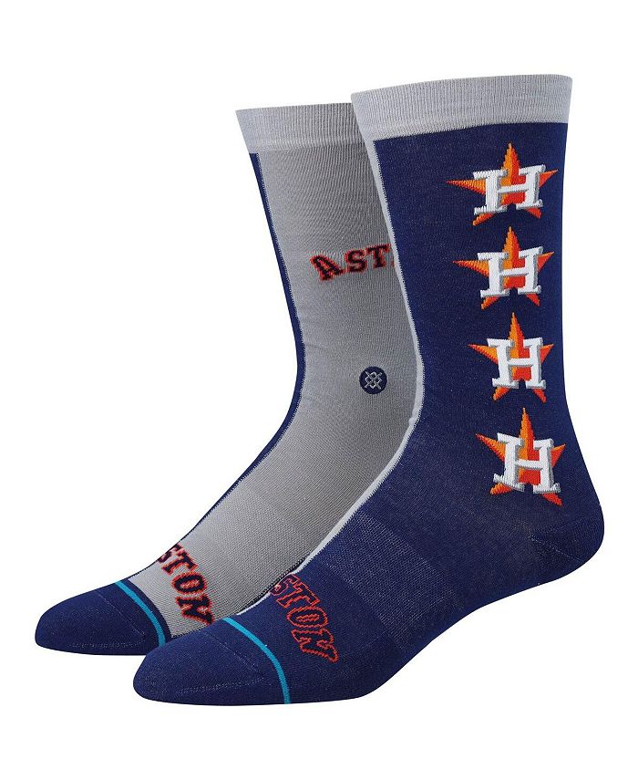 Stance Men's Houston Astros Split Crew Socks - Macy's