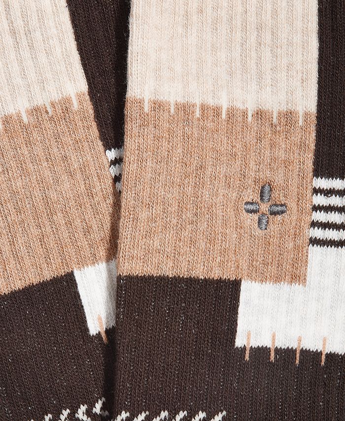 Sun + Stone Men's Patchwork Socks, Created for Macy's - Macy's