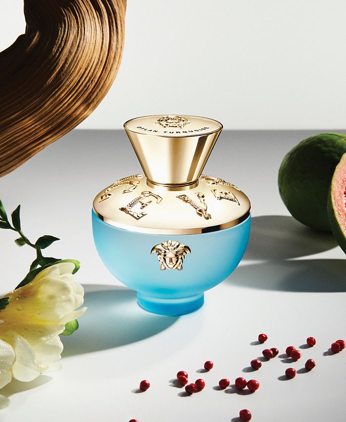 Versace Dylan Turquoise Eau de Toilette Spray, 3.4-oz. - Macy's
