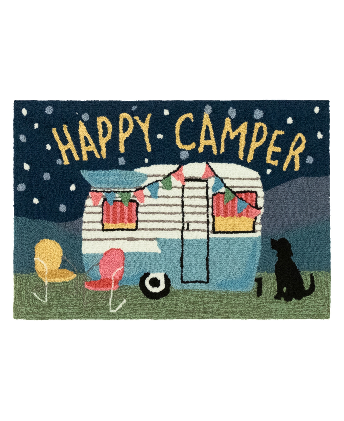 Click here for Liora Manne Frontporch Happy Camper 2 x 3 Outdoor... prices