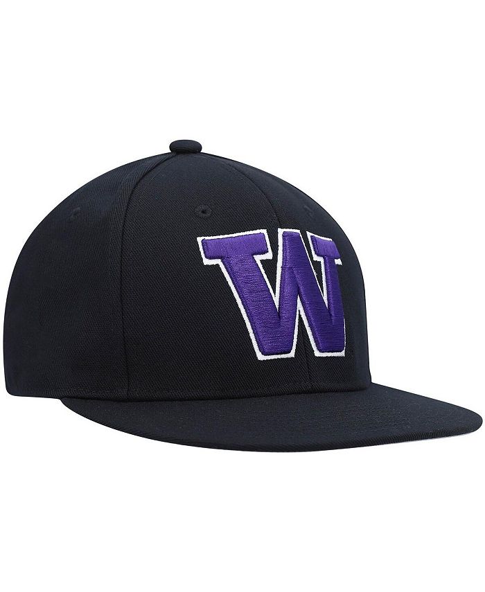 adidas Men's Black Washington Huskies On-Field Baseball Fitted Hat - Macy's