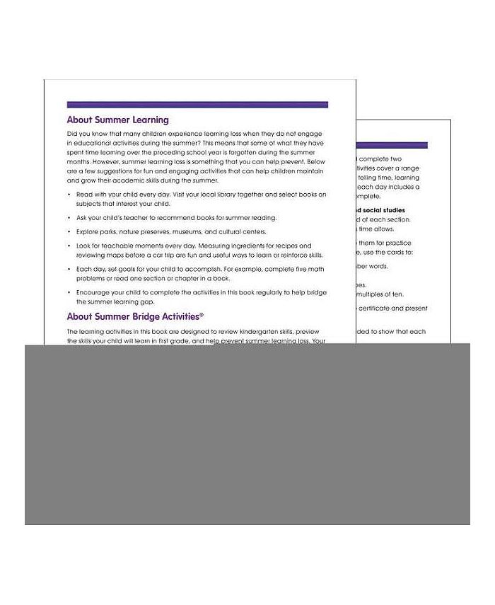 Barnes & Noble Summer Bridge Activities, Grades 3 - 4: Bridging Grades ...
