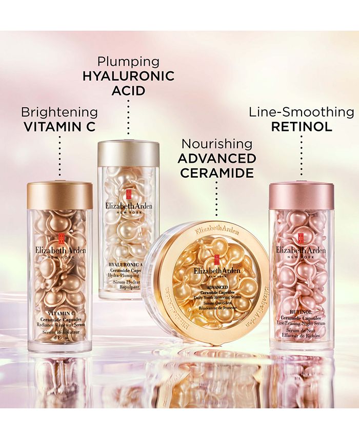 Elizabeth Arden Hyaluronic Acid Ceramide Capsules Hydra-Plumping Serum ...