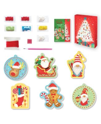 Box CanDIY Totally Santa Diamond Art Ornaments and Hangtags Set, 16 ...