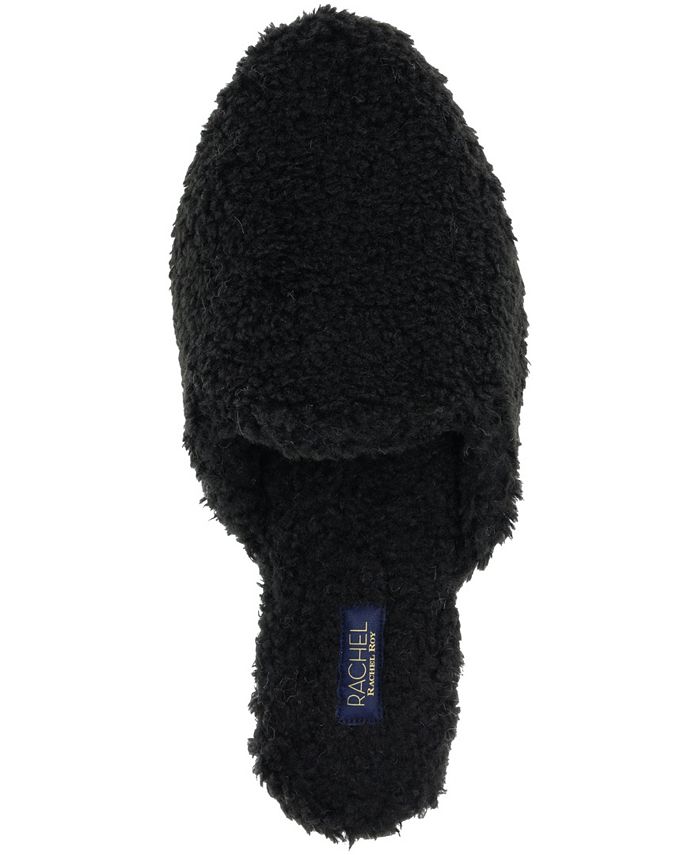 RACHEL Rachel Roy Women's Martina Sherpa Scuff Slipper - Macy's