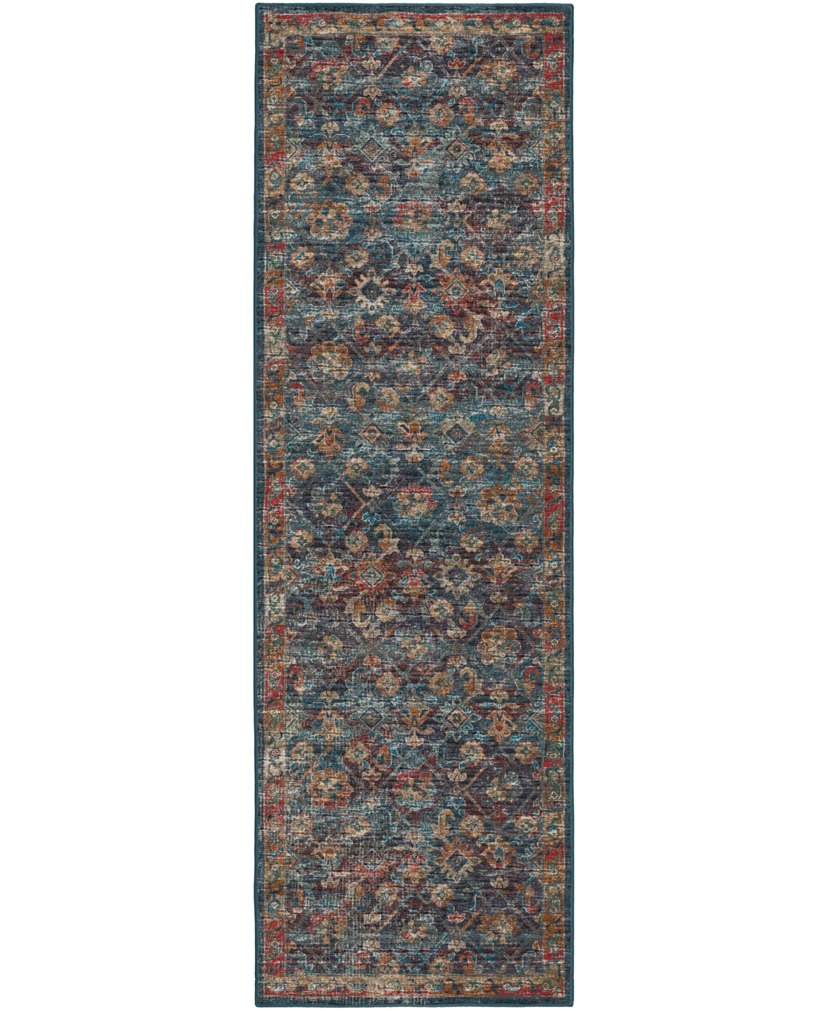 Click here for Dalyn Jericho JC8 26 x 8 Runner Area Rug - Navy prices