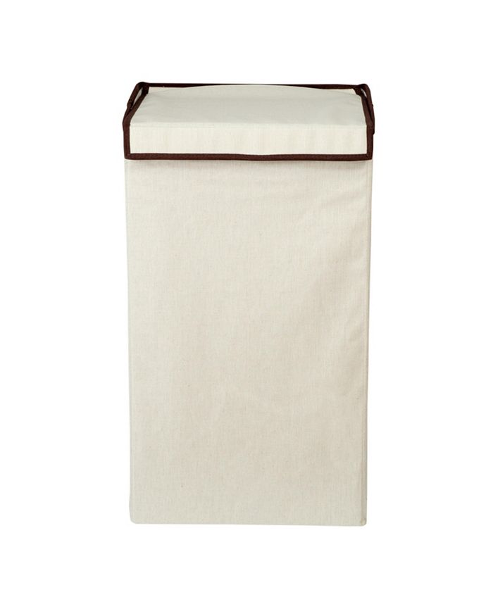 Honey Can Do Collapsible Square Hamper with Lid - Macy's
