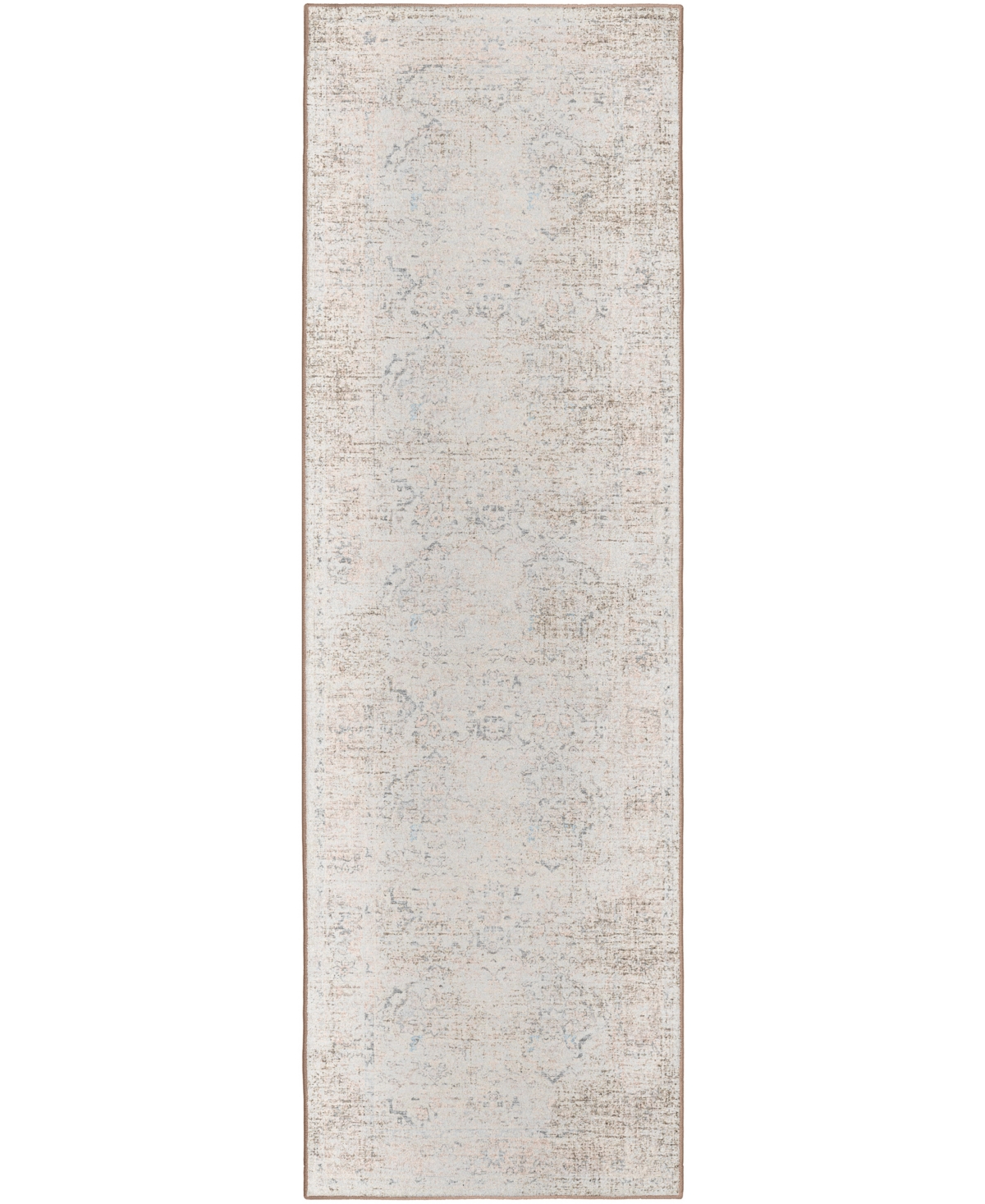 Click here for Dalyn Jericho JC3 26 x 8 Runner Area Rug - Ivory prices