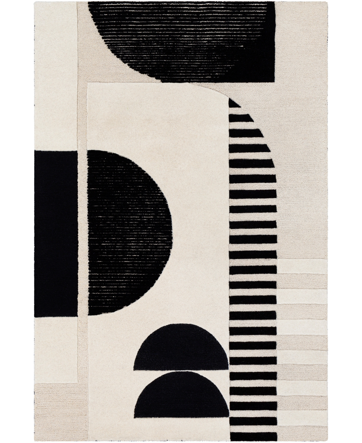 Click here for Livabliss Brooklyn BRO2304 2 x 3 Area Rug - Black prices