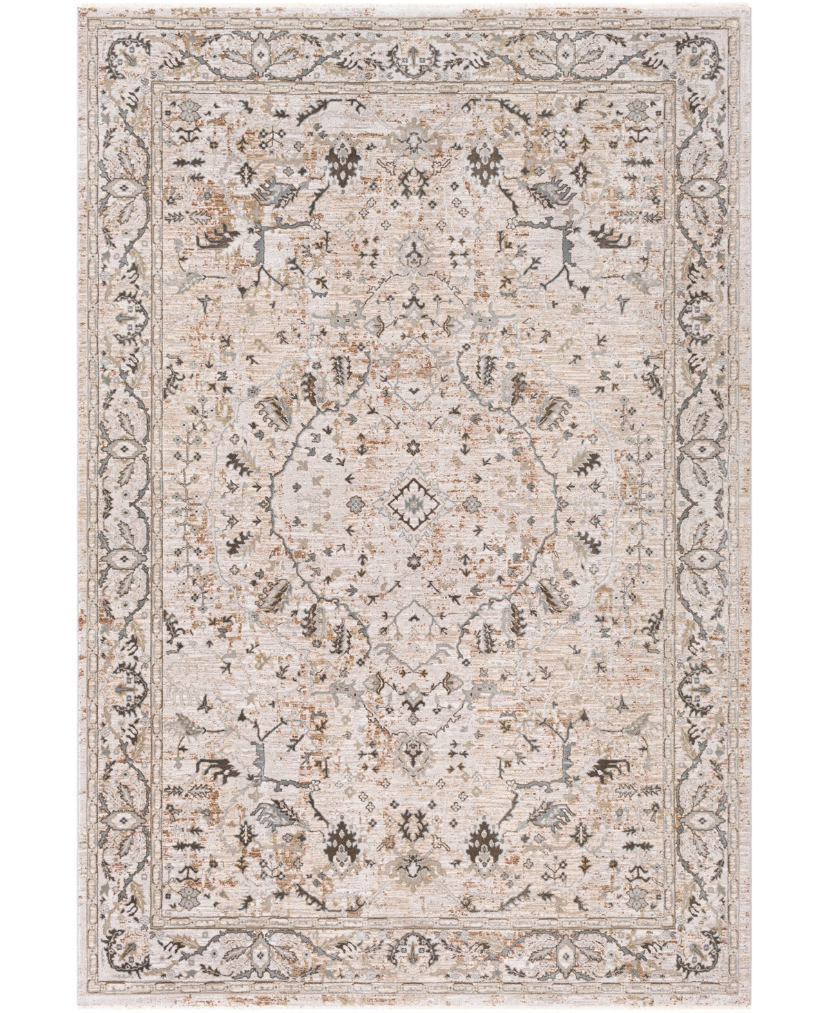 Click here for Livabliss Brunswick BWK2312 27 x 4 Area Rug - Beig... prices
