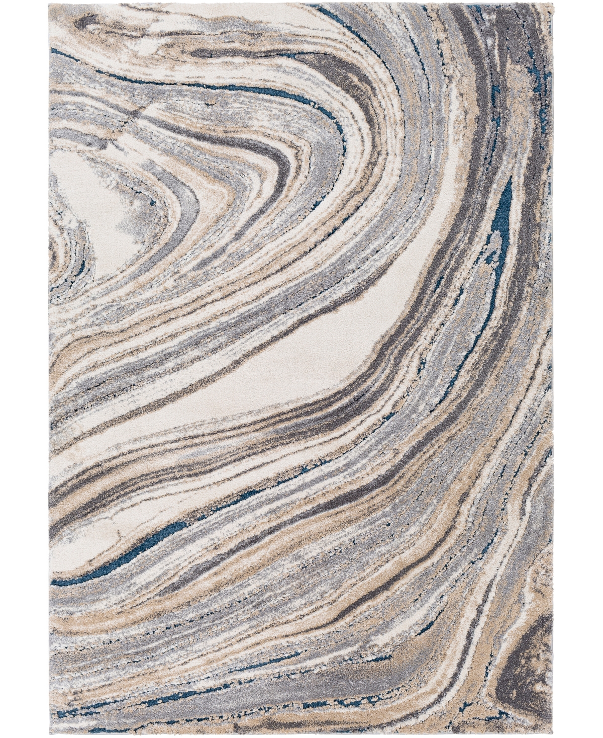 Click here for Livabliss Tuscany TUS2315 710 x 103 Area Rug - Gra... prices