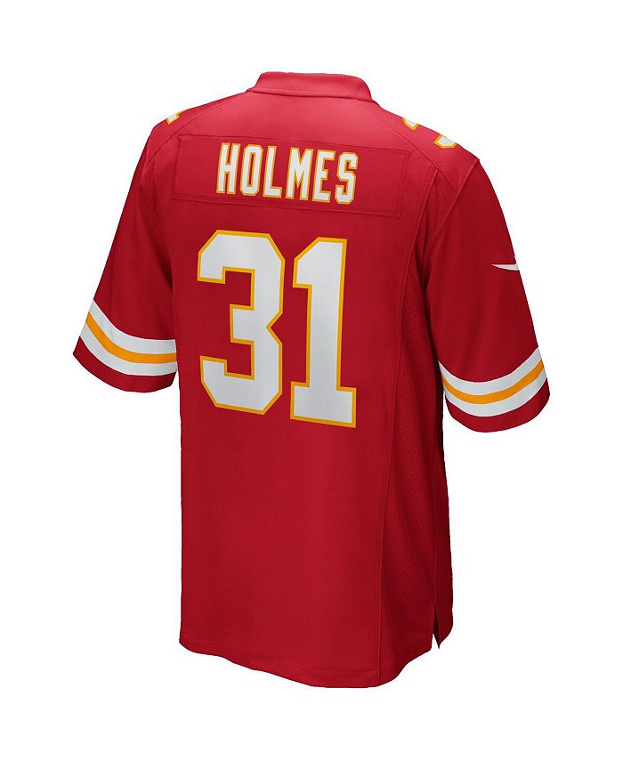 Nike Men's Priest Holmes Red Kansas City Chiefs Game Retired Player ...