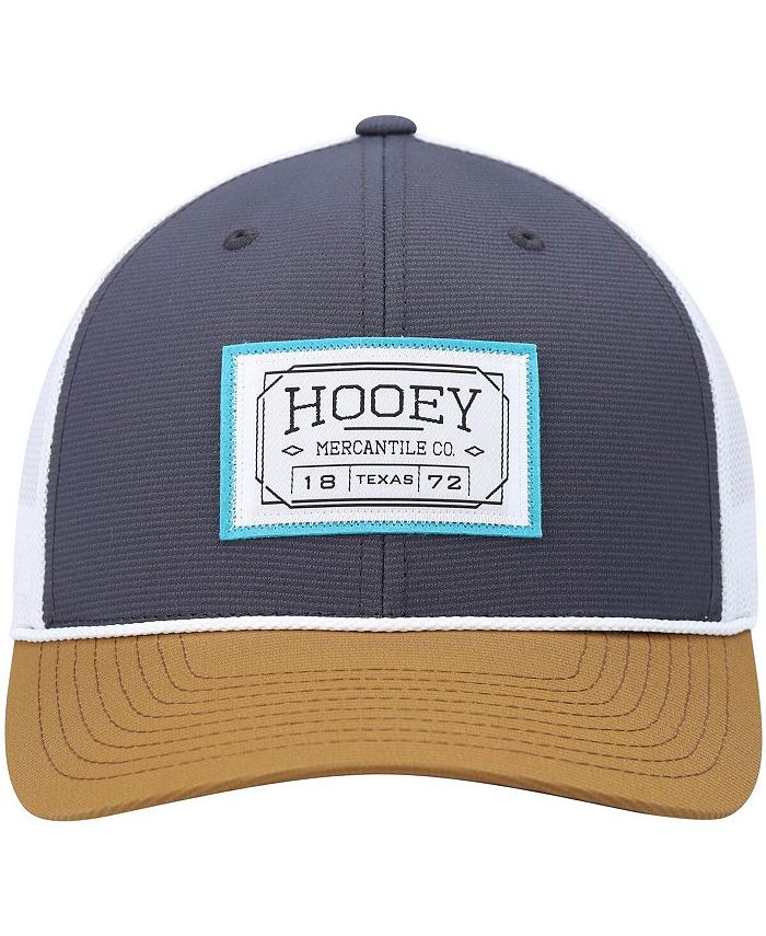 Hooey Men's Navy, Tan Doc Trucker Snapback Hat - Macy's