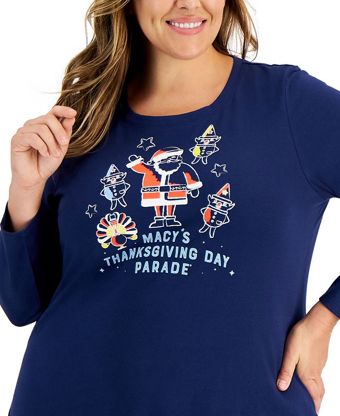 Family Pajamas Matching Women's Plus Size Macy's Thanksgiving Day ...