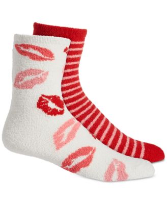 Charter Club Women's 2-Pk. Butter Lips Socks, Created for Macy's - Macy's