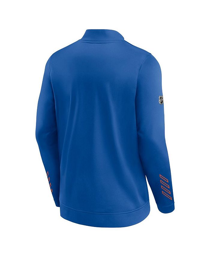 Fanatics Men's Royal New York Islanders Locker Room Full-Zip Jacket ...