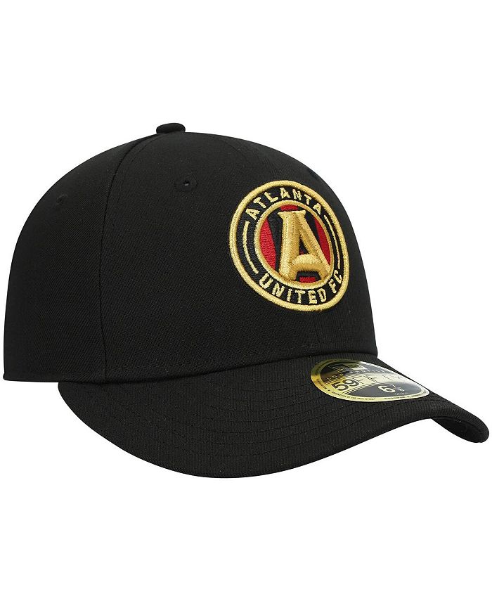 New Era Men's Black Atlanta United FC Primary Logo Low Profile 59FIFTY ...