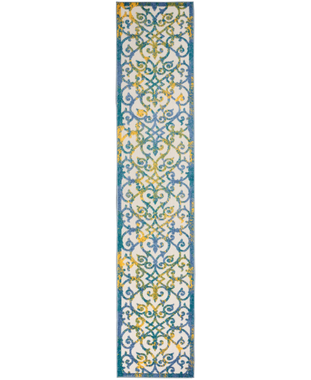 Click here for Nourison Home Aloha ALH21 23 x 10 Runner Rug - Ivo... prices