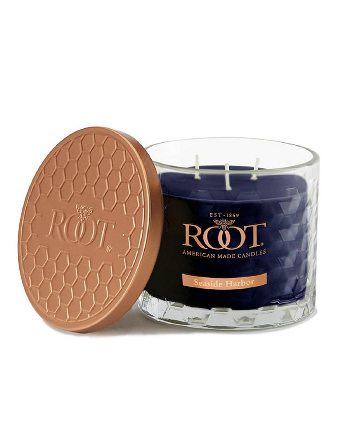 ROOT CANDLES Seaside Harbor Fragrance Honeycomb Glass Jar Candle - Macy's