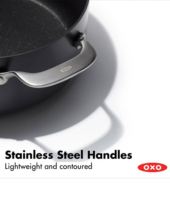 OXO Professional HA Ceramic Nonstick 5-Qt. Stock Pot & Lid - Macy's