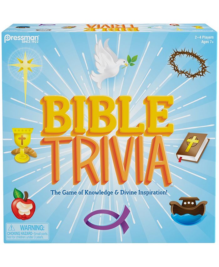 Pressman Toy Bible Trivia - the Game of Knowledge Divine Inspiration ...