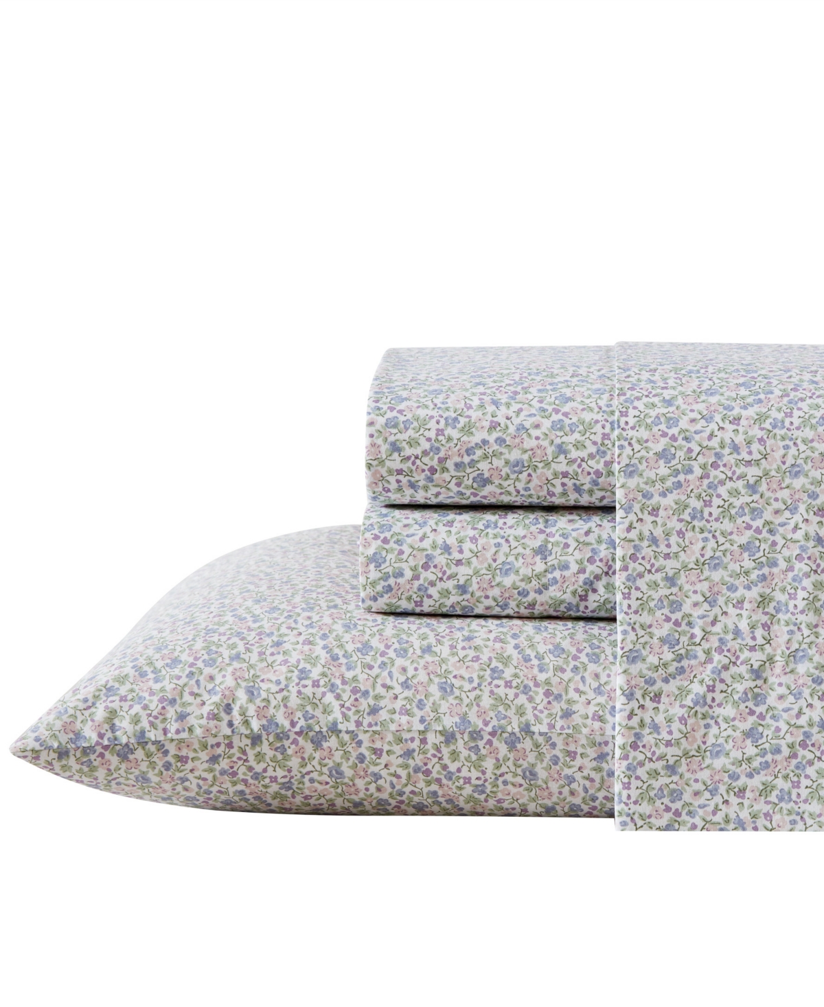 Click here for Laura Ashley Cotton Percale 3-Pc. Sheet Set  Twin... prices