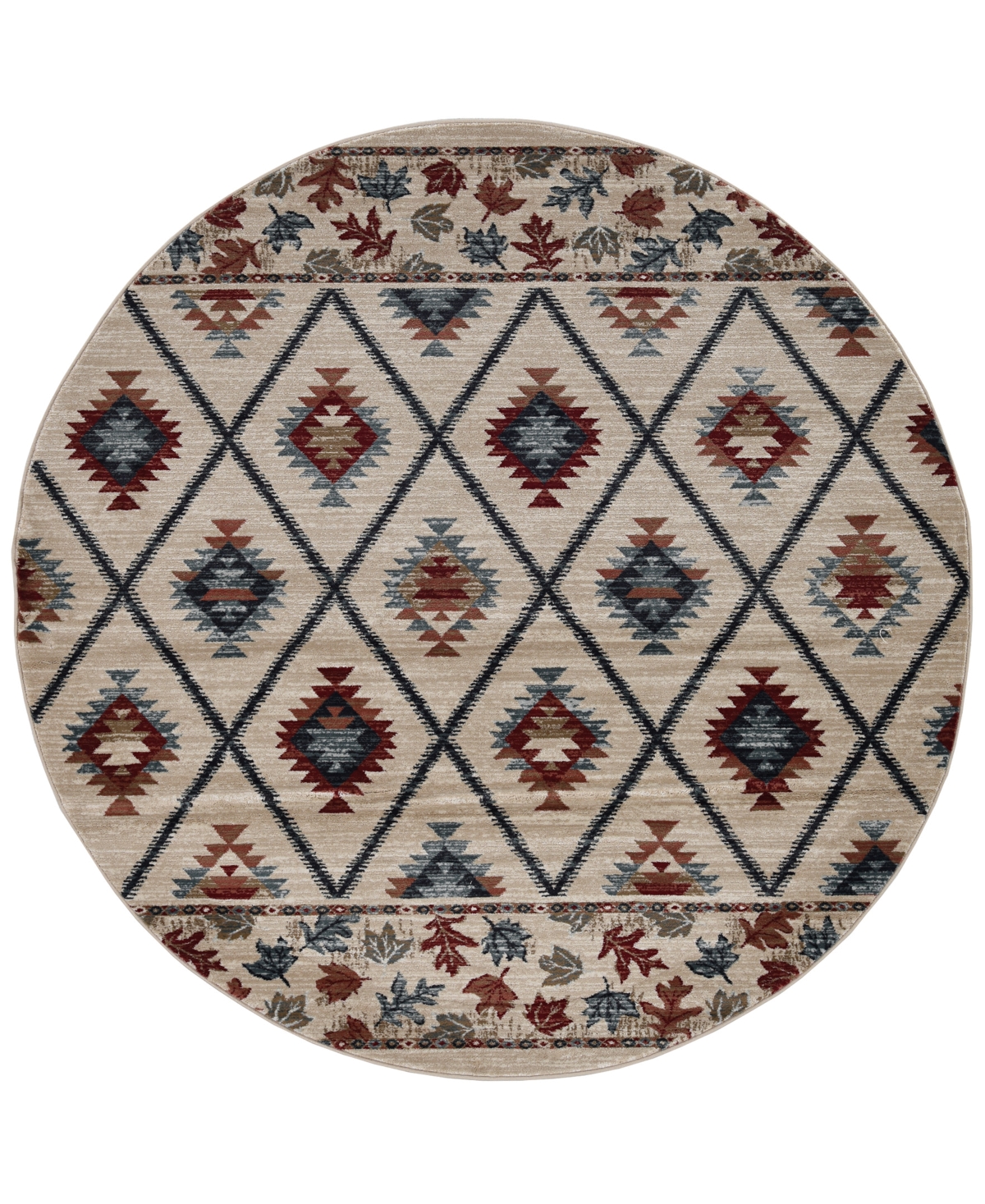 Click here for Kas Chester 5632 710 x 710 Round Area Rug - Ivory prices