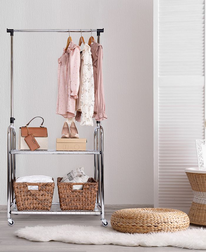Seville Classics Home Height Adjustable Garment Rack - Macy's