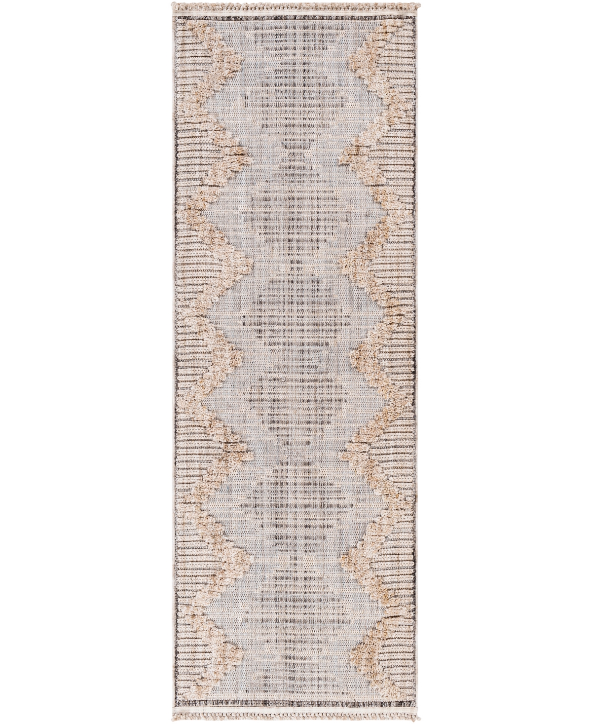 Click here for Livabliss Zaragoza Zrz-2300 92 x 12 Area Rug - Gra... prices