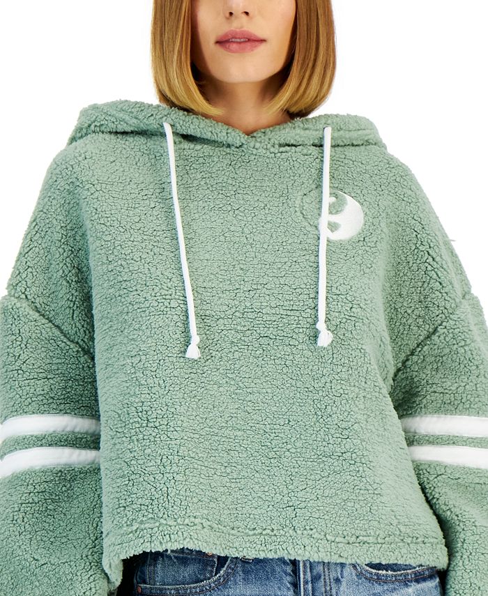 Grayson Threads Black Juniors' Cozy Yin Yang Hoodie - Macy's