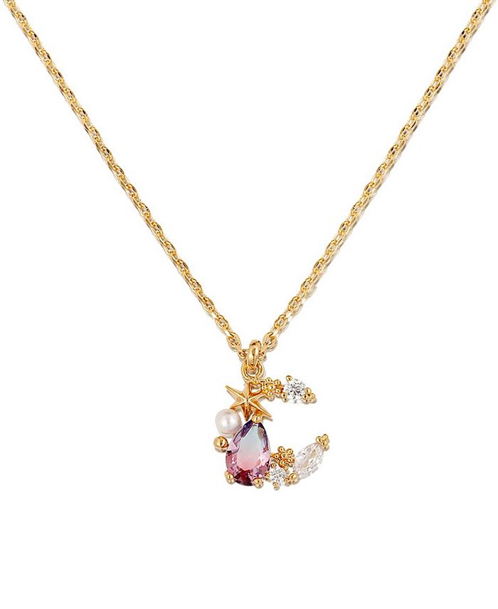 Girls Crew Aurora Moon Necklace - Macy's