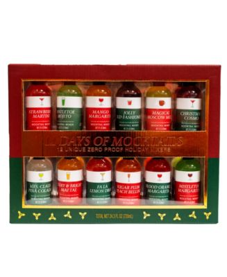 CLOSEOUT! Ten Acre Gifts 12 Days of Mocktails Gift Set of 12 - Macy's