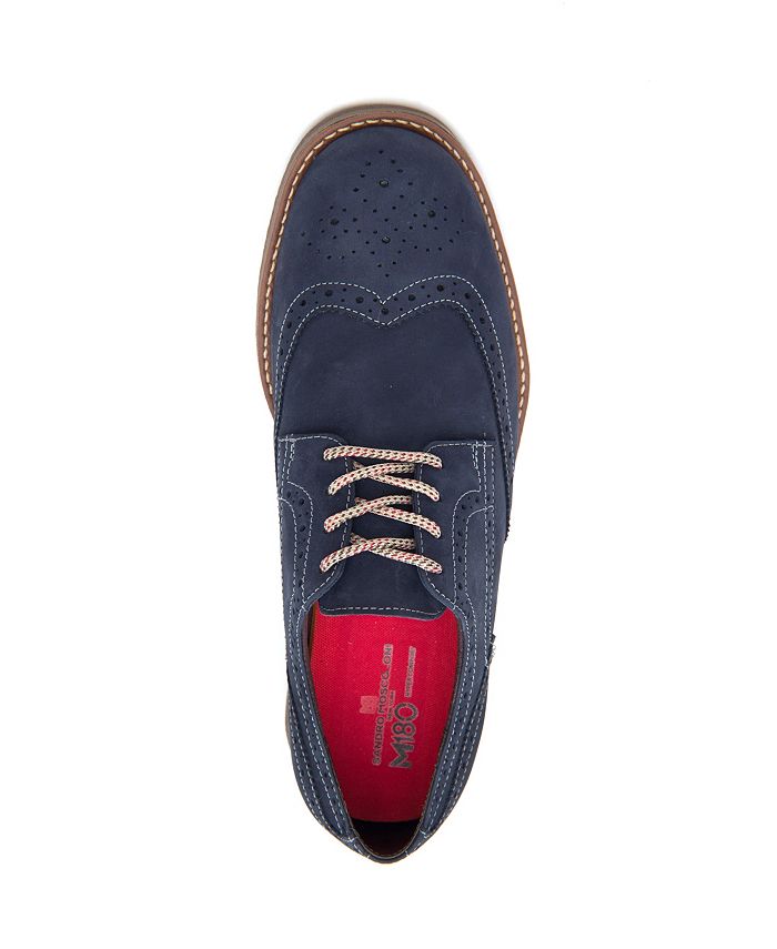Sandro Moscoloni Men's Shane 4 Eyelet Wing Tip Lace Dress Shoes - Macy's