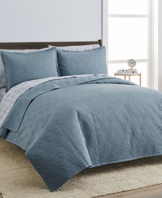 Scott Living Baristo 3-Piece Quilt Set, King - Macy's
