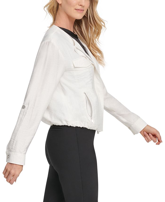 DKNY Women's Roll-Tab Jacket & Reviews - Jackets & Blazers - Women - Macy's