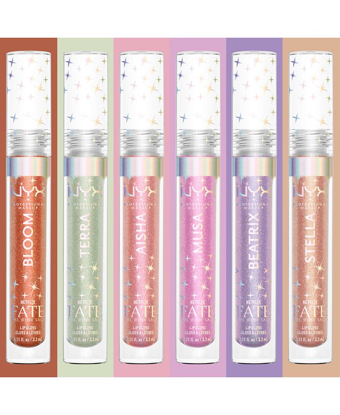 NYX Professional Makeup Fate: The Winx Saga Fairy Lip Gloss - Macy's