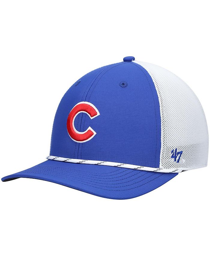 '47 Brand Men's '47 Royal and White Chicago Cubs Burden Trucker ...