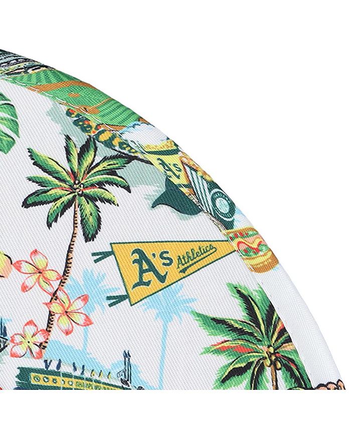 Reyn Spooner Men's Natural Oakland Athletics Logo Straw Hat - Macy's