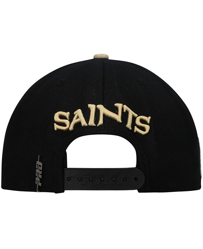 Pro Standard Men's New Orleans Saints Black Stars Snapback Hat - Macy's