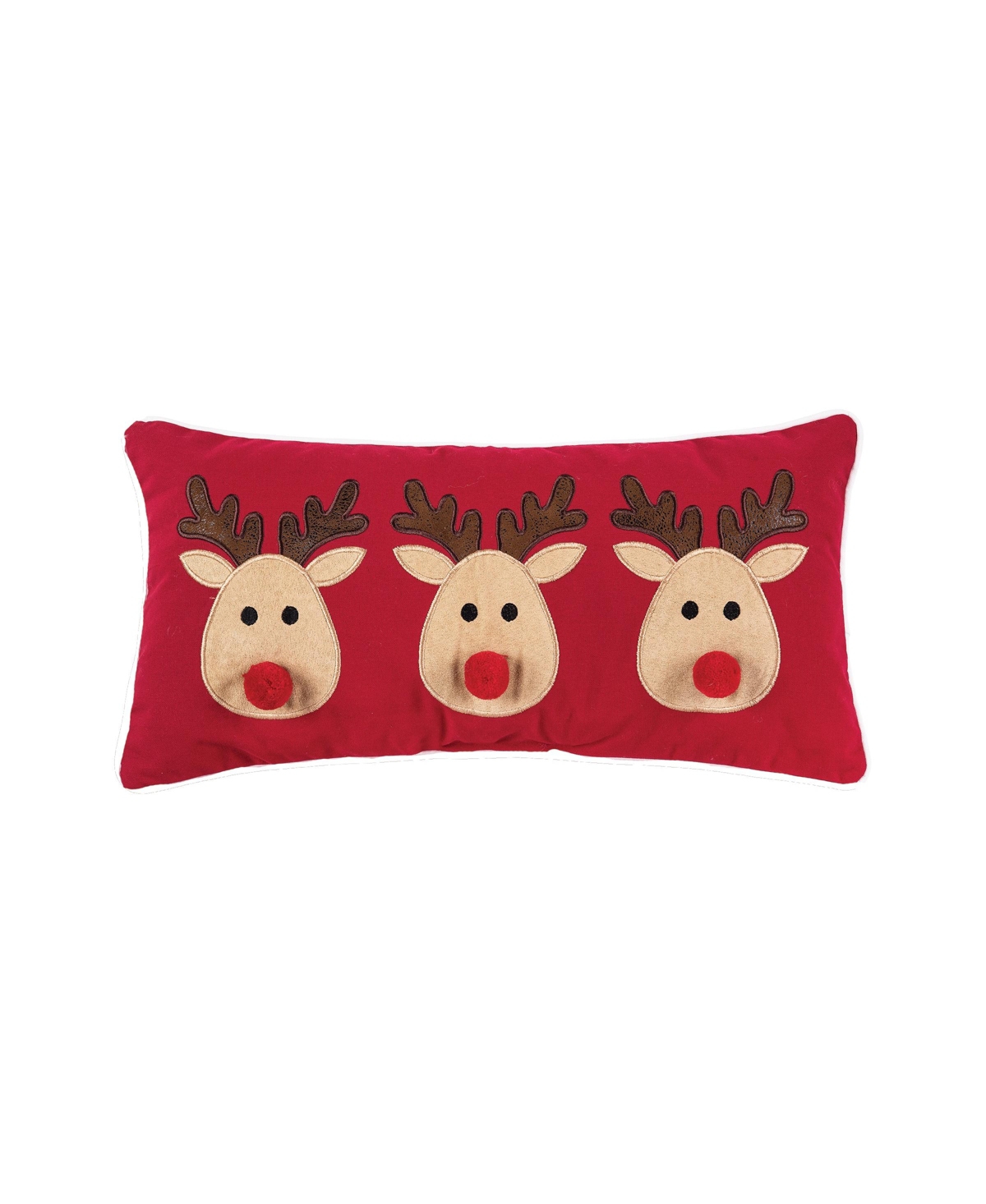 Click here for C&F Home 10 x 20 Reindeer Games Applique Christmas... prices