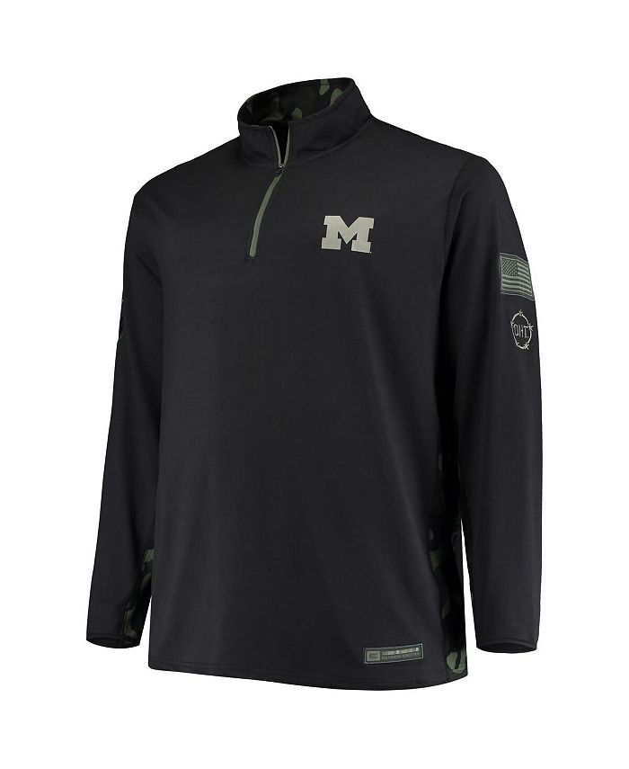 Colosseum Men's Black Michigan Wolverines OHT Military-Inspired Appreciation Big and Tall ...