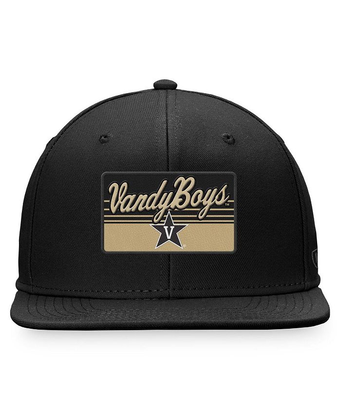 Top of the World Men's Black Vanderbilt Commodores Vandy Boys Snapback ...
